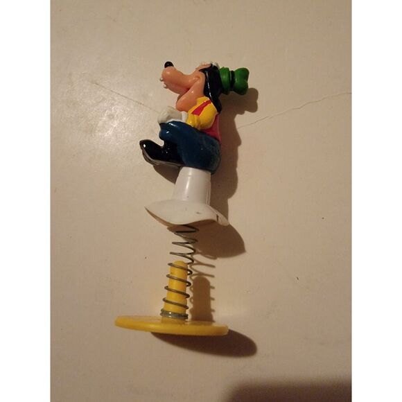Disney | Toys | Vintage Goofy Jump Up Pop Up Spring Collectible Toy 8s ...